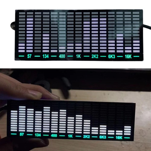 15 Segment VU Meter Spectrum Display LED Sound-controlled Audio Level ...