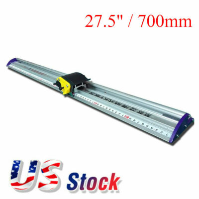 27.5" Sliding KT Board Trimmer Cutting Ruler, Photo PVC PET Protective ...