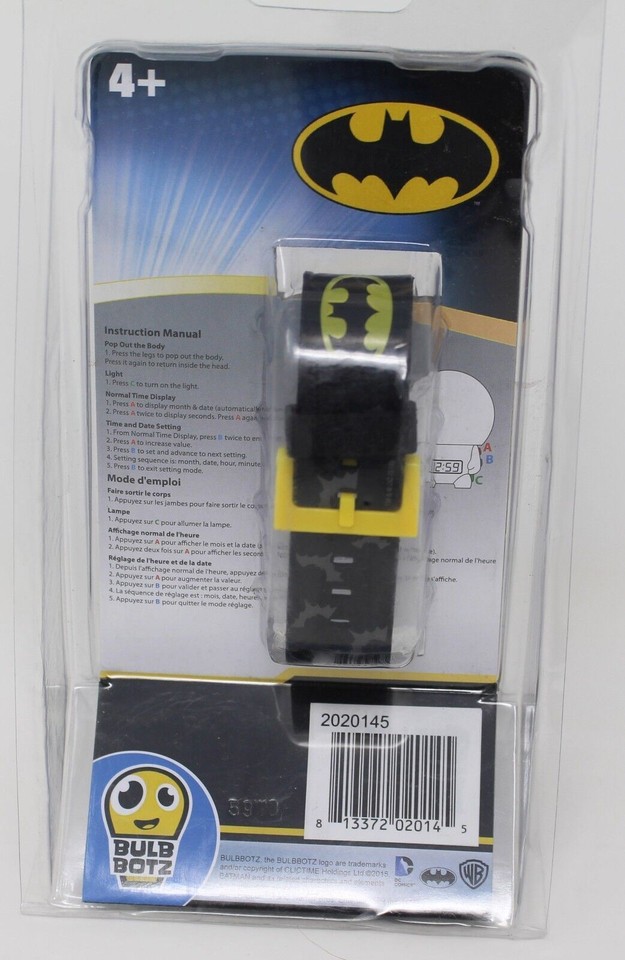 BULB BOTZ: BATMAN DC LCD LIGHT UP DIGITAL CHILDREN'S WRISTWATCH | eBay