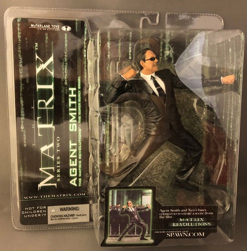 McFarlane Toys The Matrix Agent Smith Action Figure | eBay