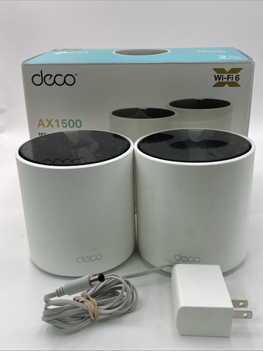 Deco AX1500 Whole House Mesh WiFi 6 (Deco X15)-2 Pack | eBay