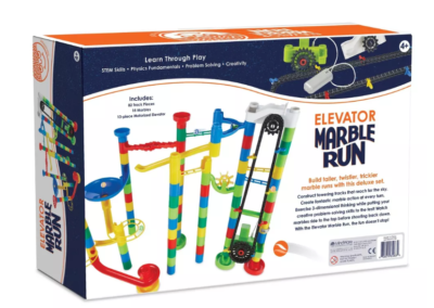 With Motorized Elevator MindWare Colossal Elevator - 400-Piece Building ...