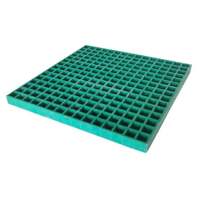 1.9ft*1.9ft Green Pressure Resistant Fiberglass FRP Molded Grating Full ...