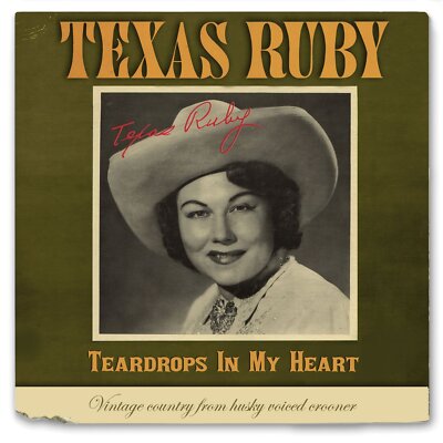 Teardrops in My Heart [CD] Texas Ruby [*READ*, VERY GOOD] 5013929982222 ...