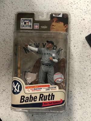 MCFARLANE COOPERSTOWN COLLECTION SERIES 7 BABE RUTH NY YANKEES FIGURE ...