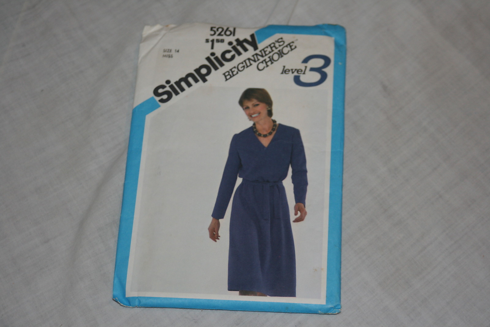 Vintage Simplicity Sewing Pattern #5261 Size 14 Misses Dress | eBay