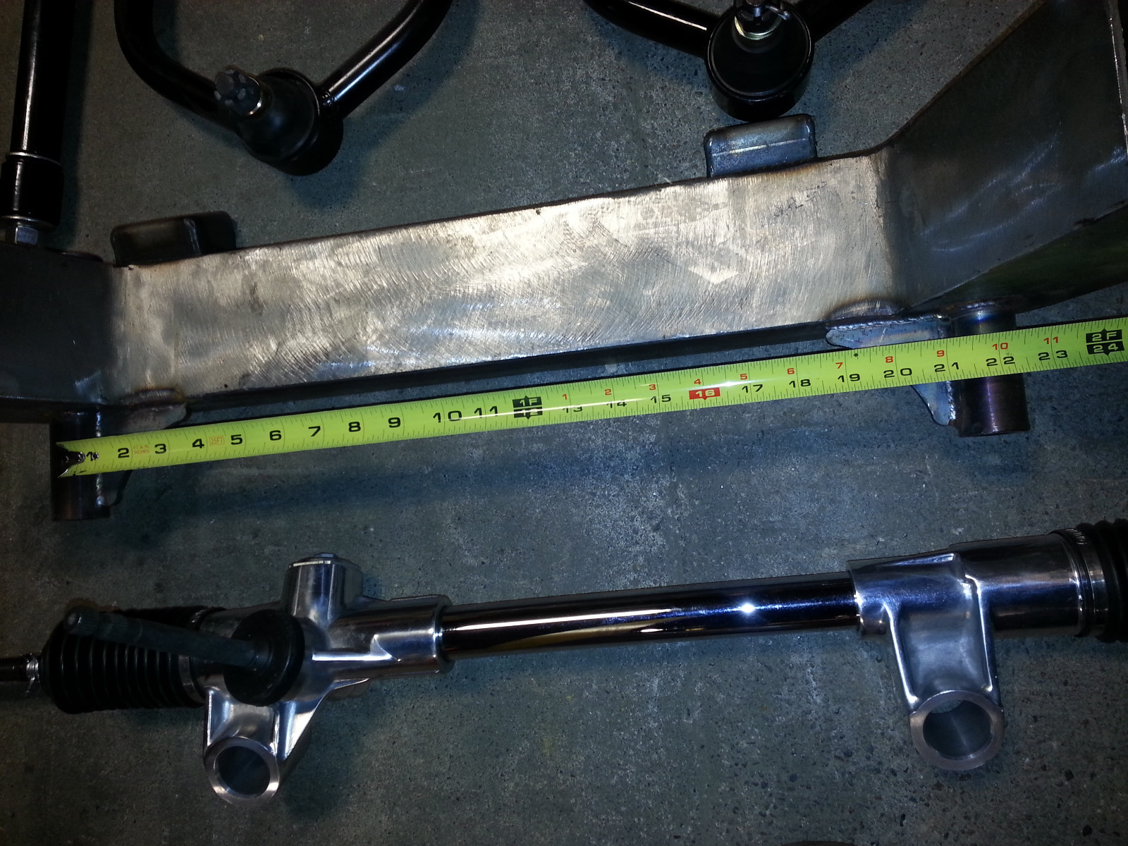 Mustang II 2 Universal IFS Front End Street Rod Suspension 29" Wide 9. ...