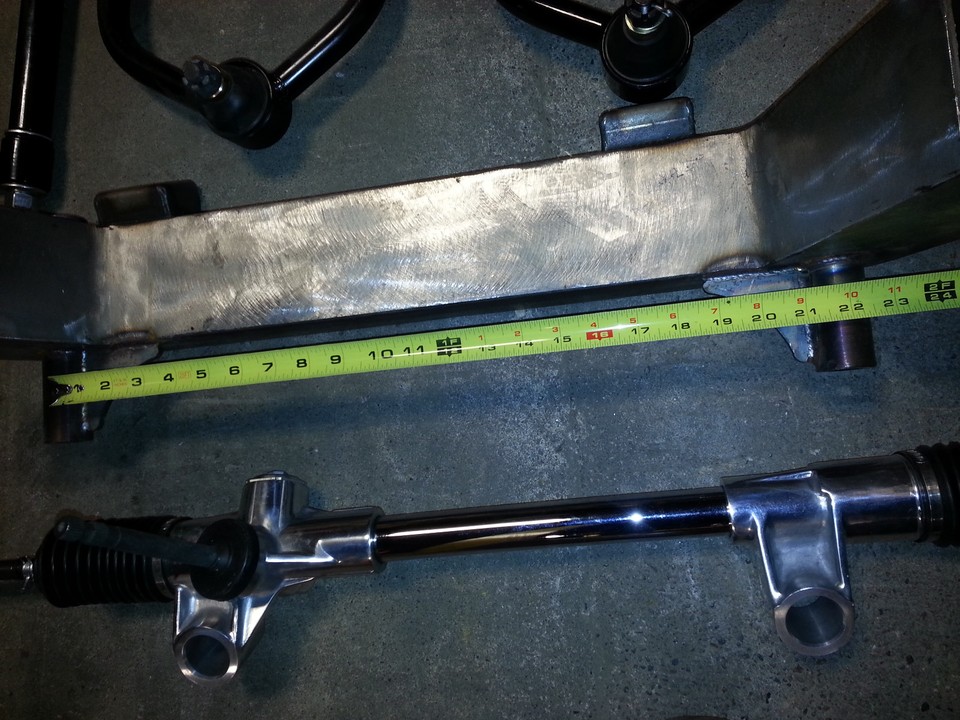 Mustang II 2 Universal IFS Front End Street Rod Suspension 29" Wide 9. ...