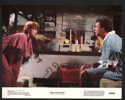 Middle Age Crazy Lobby Card-Bruce Dern talking to Deborah Wakeham. | eBay