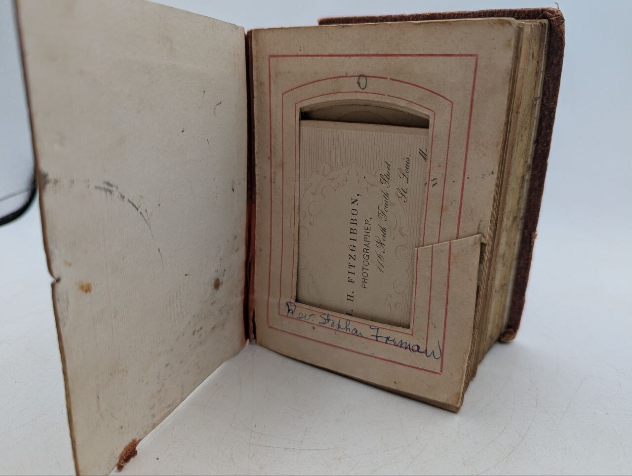 RARE ANTIQUE 1850s Tintype Photo Album Portraits Slides Historical ...