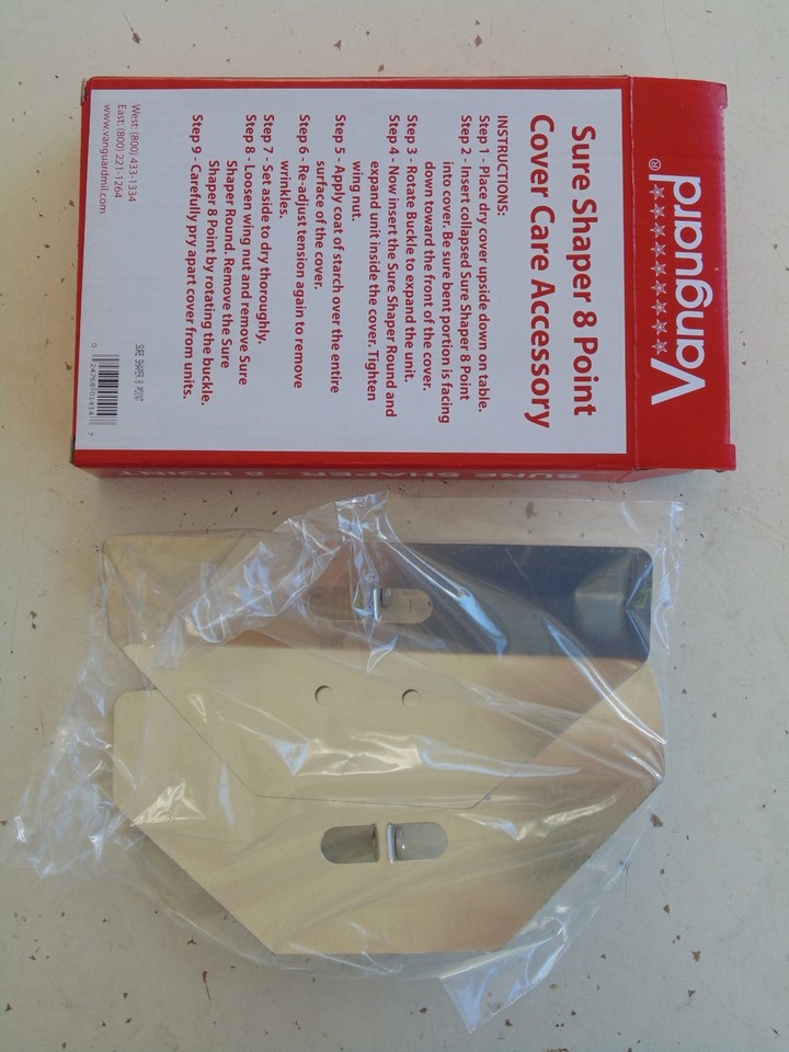 USMC US MARINE CORPS COVER CARE SURE SHAPER 8 POINT HAT COVER METAL ...