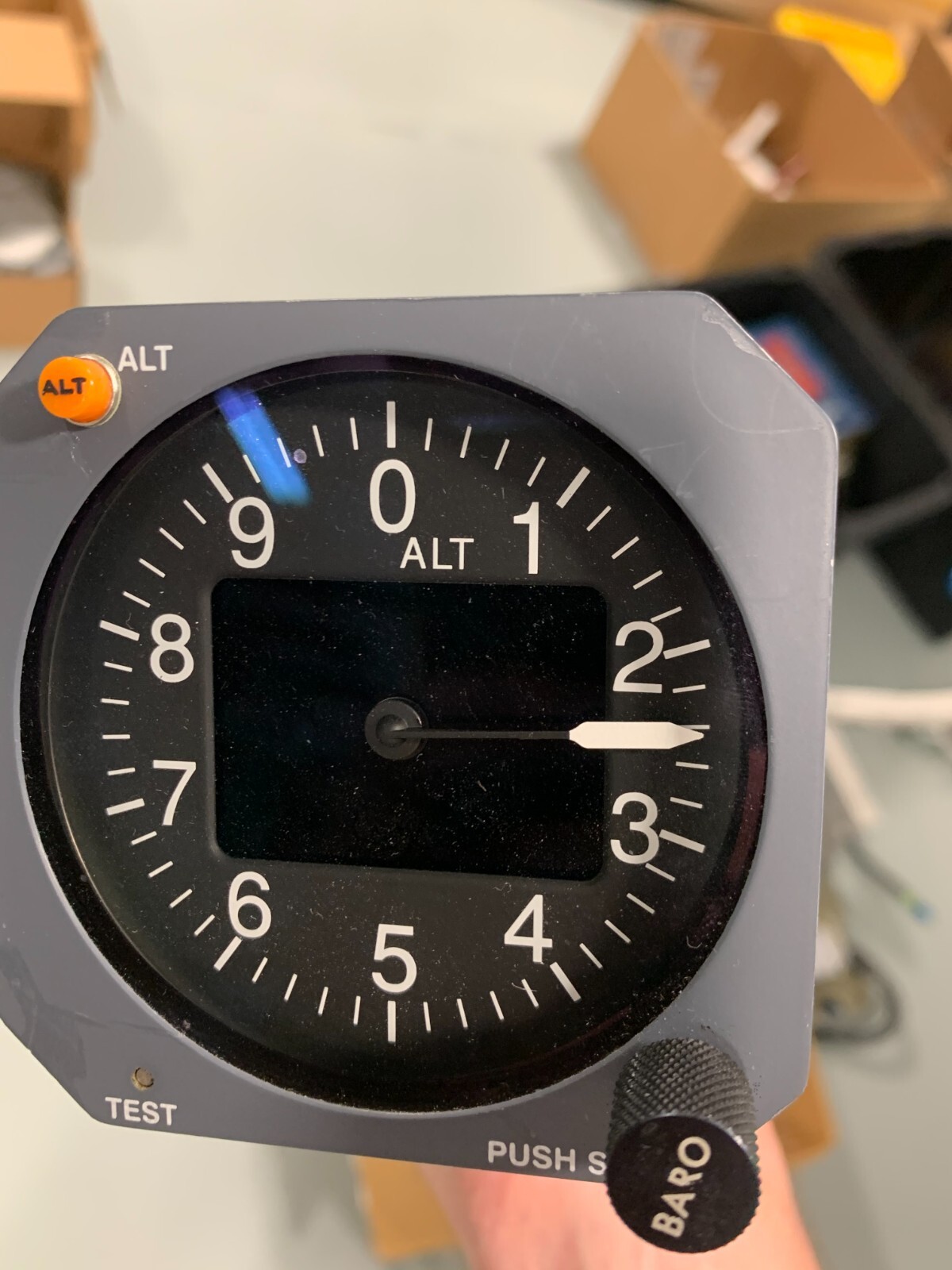 Innovative Solutions 7H7 Air Data Display Unit Part #9D-80130-16 | eBay