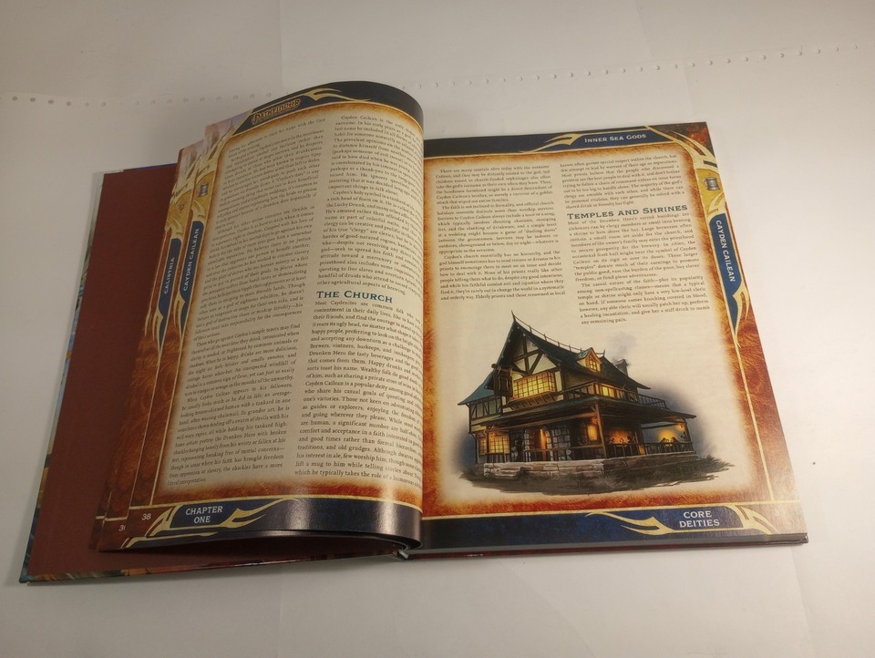 Pathfinder Roleplaying Game Inner Sea Gods, 1e, Hardcover, First ...