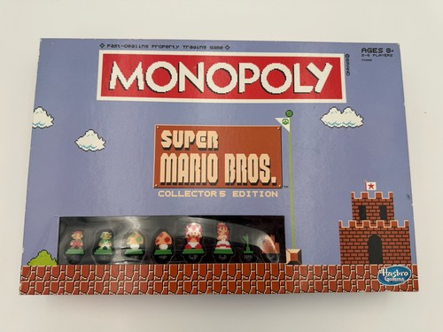 MONOPOLY Super Mario Bros Collector's Edition Hasbro Game - MN005-435 ...