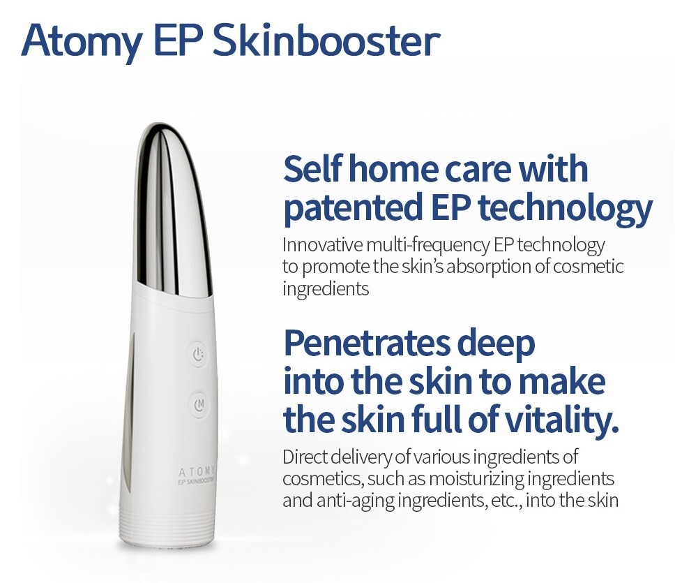 ATOMY EP Skin Booster Self Home Skin Care device 4 Light Modes Korean ...