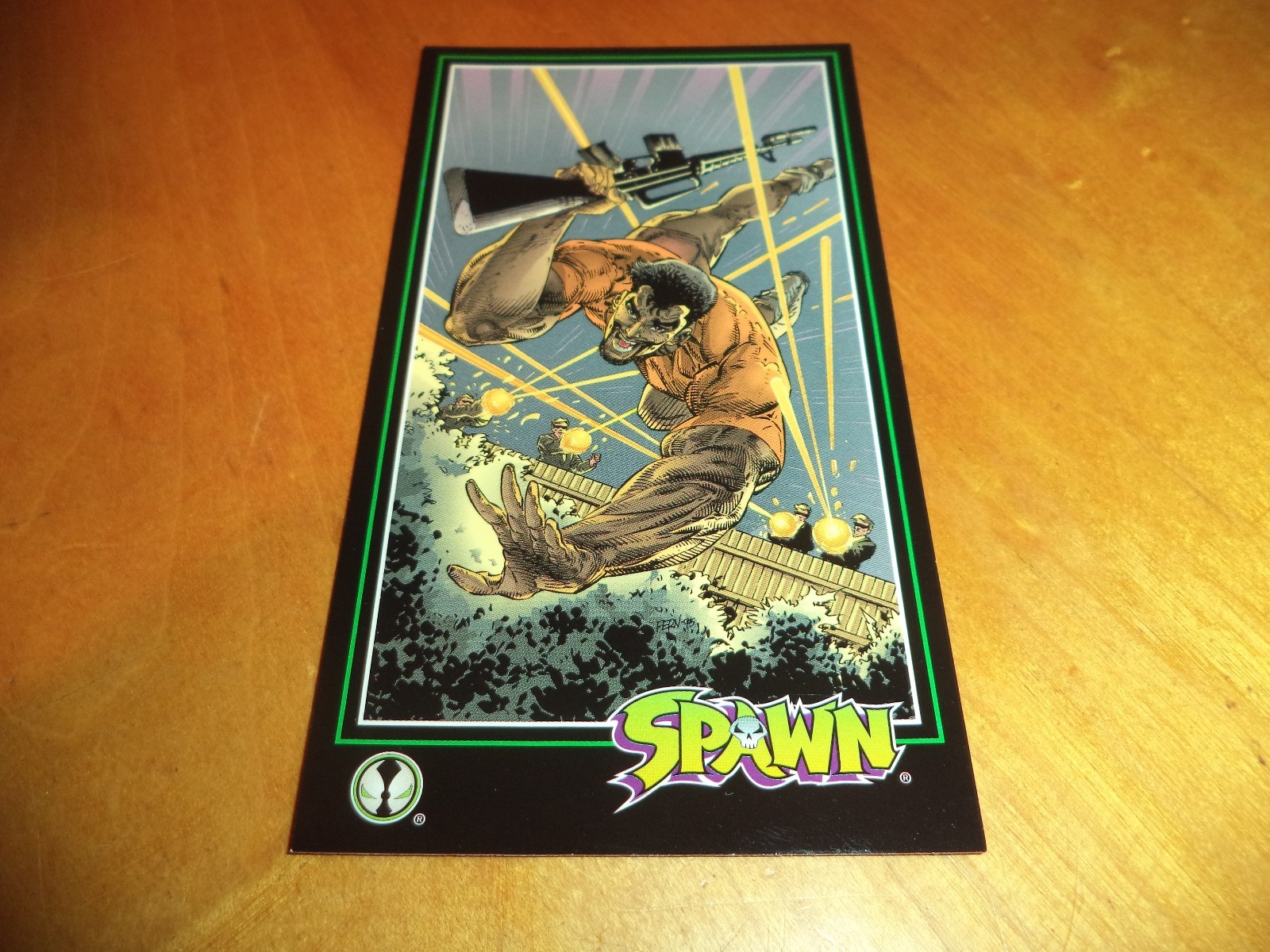 Terry Fitzgerald, Traitor? 130 1995 Wildstorm Spawn Widevision Base ...