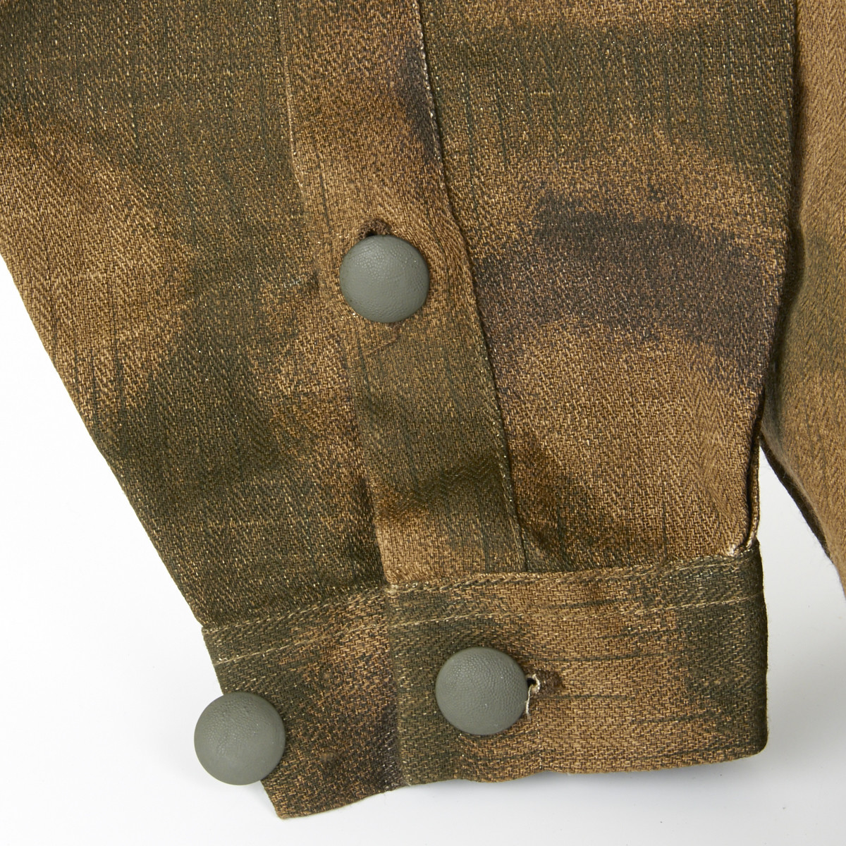 German WWII Wehrmacht M45 Linen Sumpftarn Pattern Jacket- Size XL (US ...