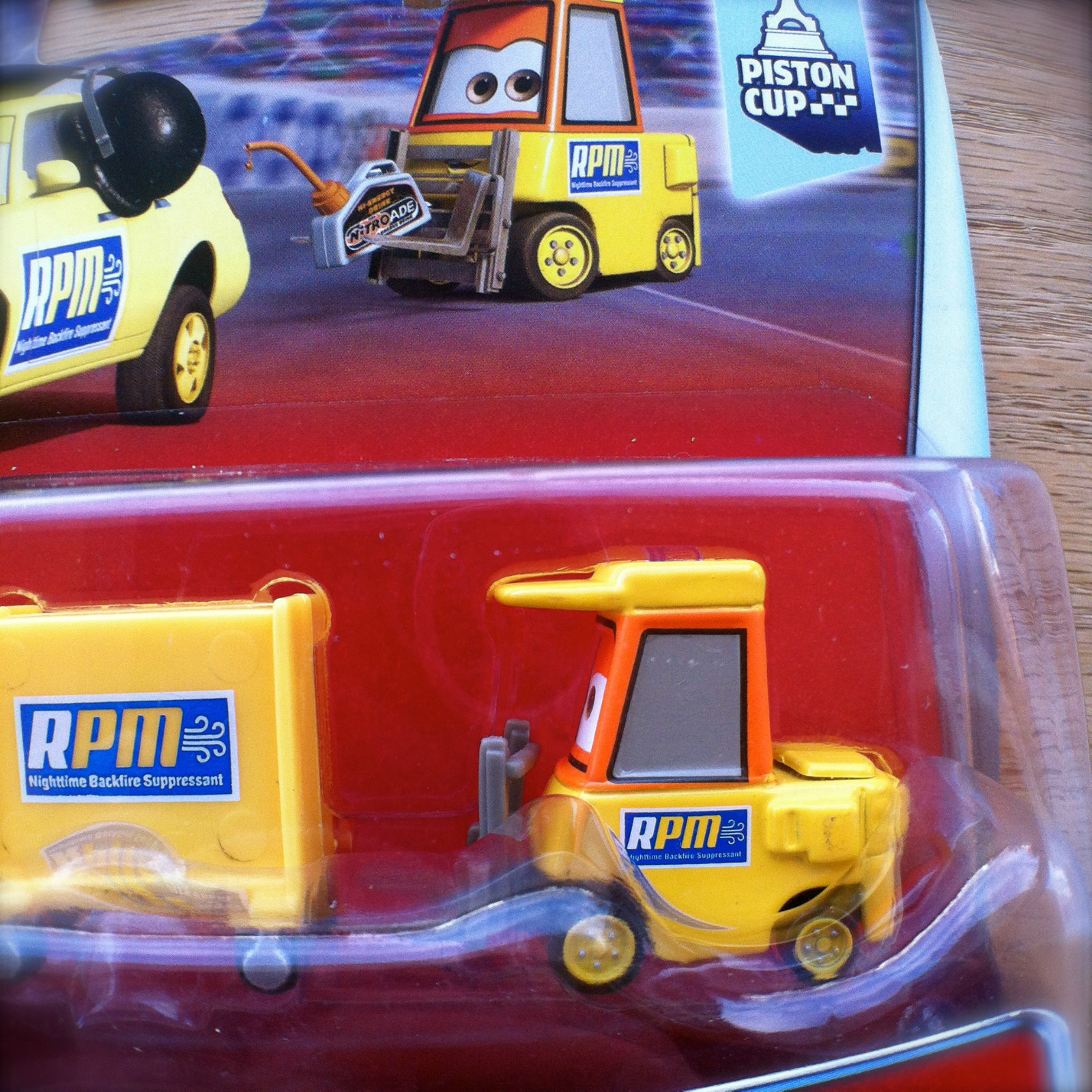 Disney PIXAR Cars CHIEF RPM & PETROL PULASKI 2-PK diecast PISTON CUP 5 ...