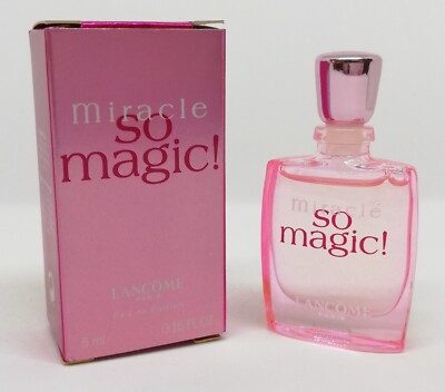 Miniature Miracle So Magic de Lancôme edp 5ml avec boite | eBay