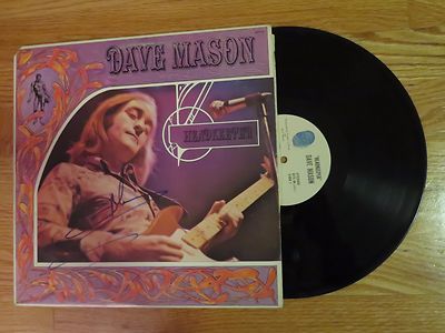 English Singer DAVE MASON signed HEADKEEPER 1972 Record / Album Set COA ...