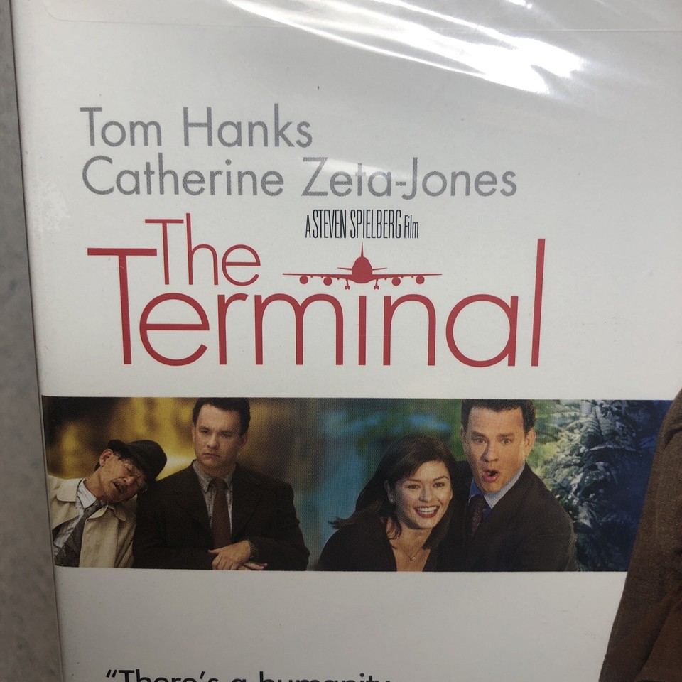 The Terminal DVD 2004 Tom Hanks Catherine Zeta Jones New Factory Sealed ...
