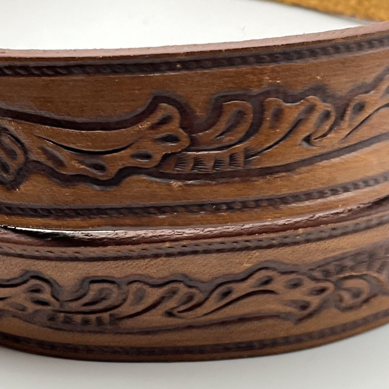 Levi's Western Bucking Bronco Belt Buckle & Embossed … - Gem