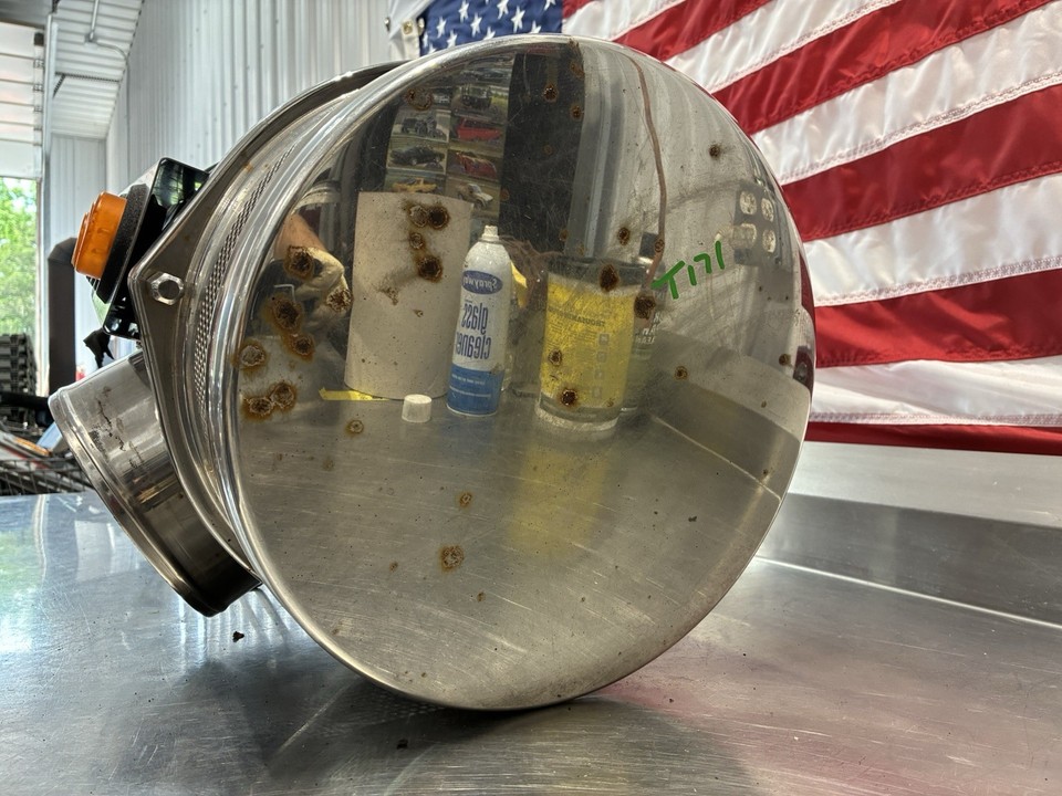 13" Chopped top Stainless Air Cleaner Housing Peterbilt 379 389 ...