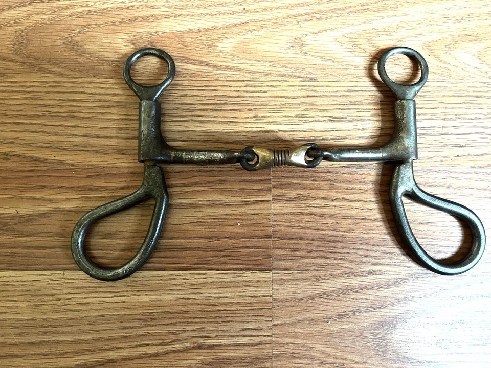 5.5”. Western Dutton Dog Bone Teardrop Horse Colt Draft Training Bit | eBay