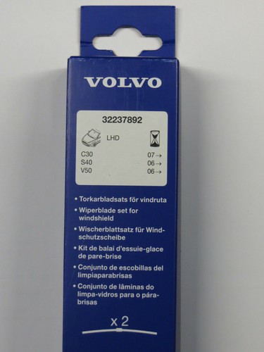 Original Volvo Wischerblätter vorne für C30 // S40 // V50 Teilenummer ...