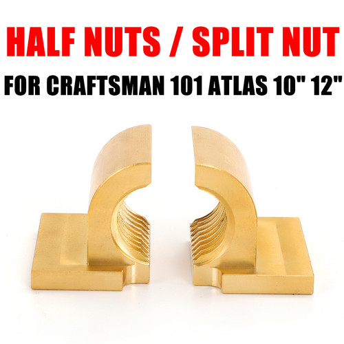 For Atlas / Craftsman 10F-12 10" & 12" Engine Lathe Half Nuts / Split ...