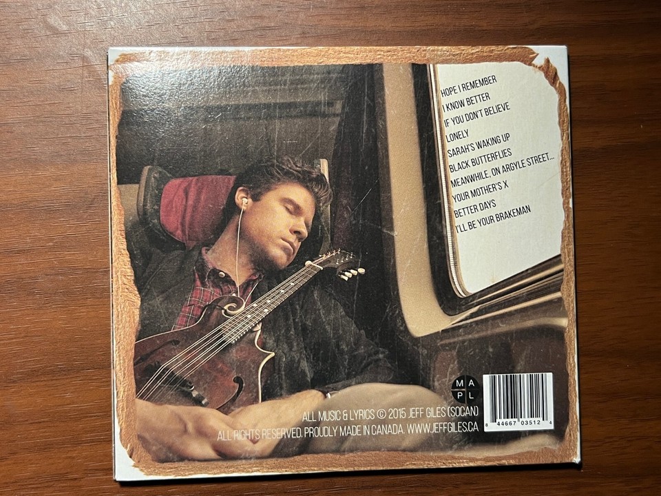 Jeff Giles And The Cannonballs - Ghosts In The Pipes CD | eBay