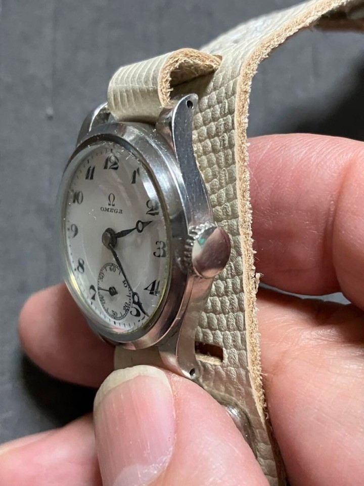 Omega Smoseco HandWound White Dial Arabic Numerals Men's Watch Vintage ...