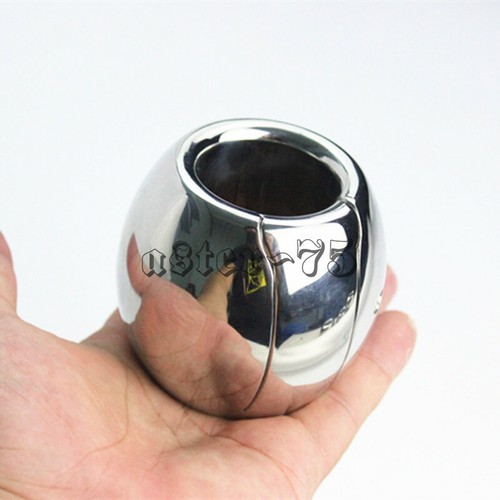 Scrotal Pendant Stainless Steel Spherical Shape Stretchers Testicle ...