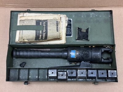 59K Hydraulic Hypress Burndy Wire Hose Clamp Crimper Crimping Tool ...