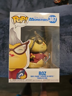 New Pop Disney: Monster's Inc. - Roz #387 Funko Vinyl VAULTED | eBay
