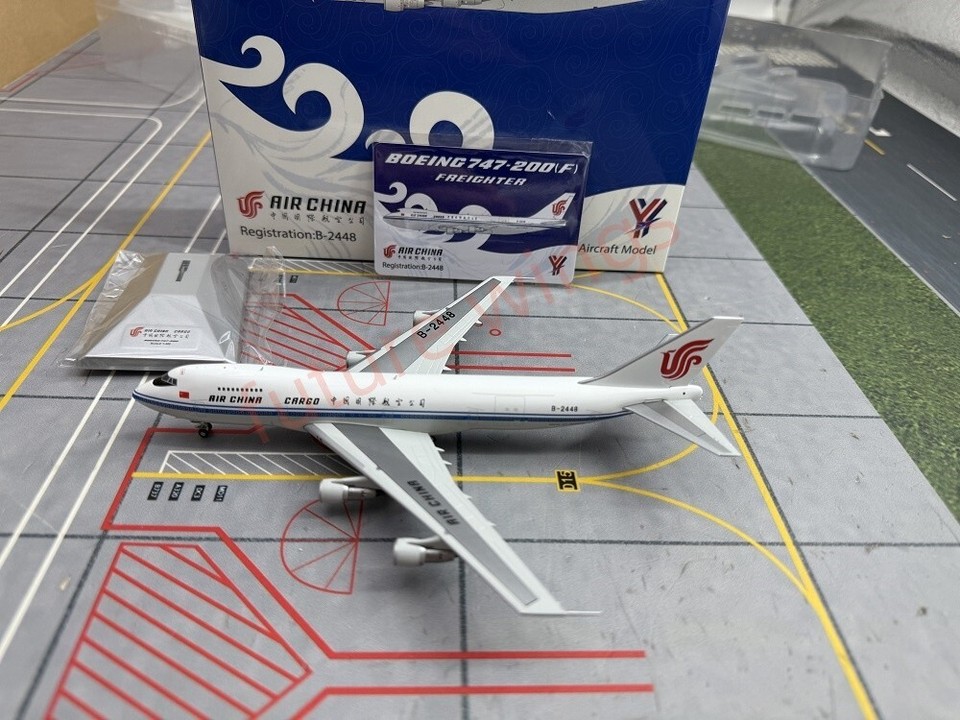 1:400 YY Wings Air China B747-200/F B-2446 B-2448 B-2450 Aircraft Model ...