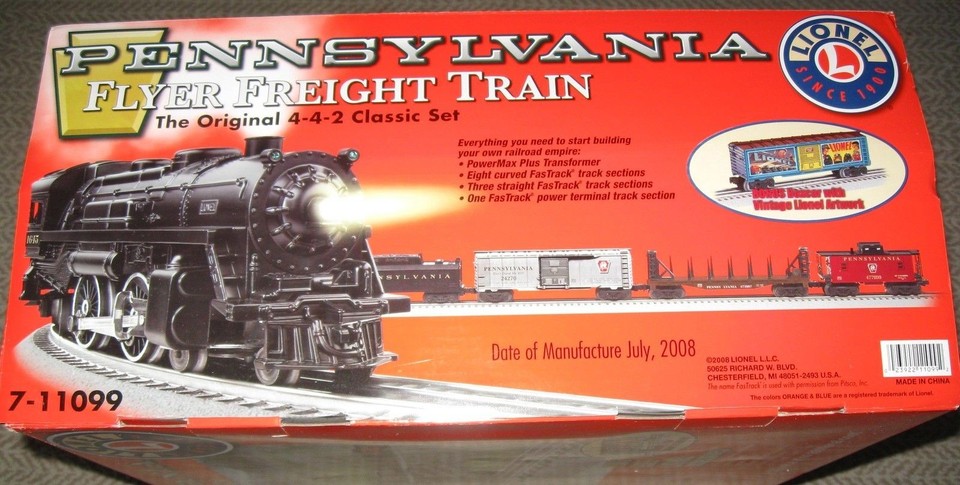 New Lionel 7-11099 Pennsylvania Flyer Freight Train set | eBay