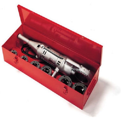 METAL CASE & MANUAL RIDGID 700 POWER PONY PIPE THREADER SIX 12R DIE ...