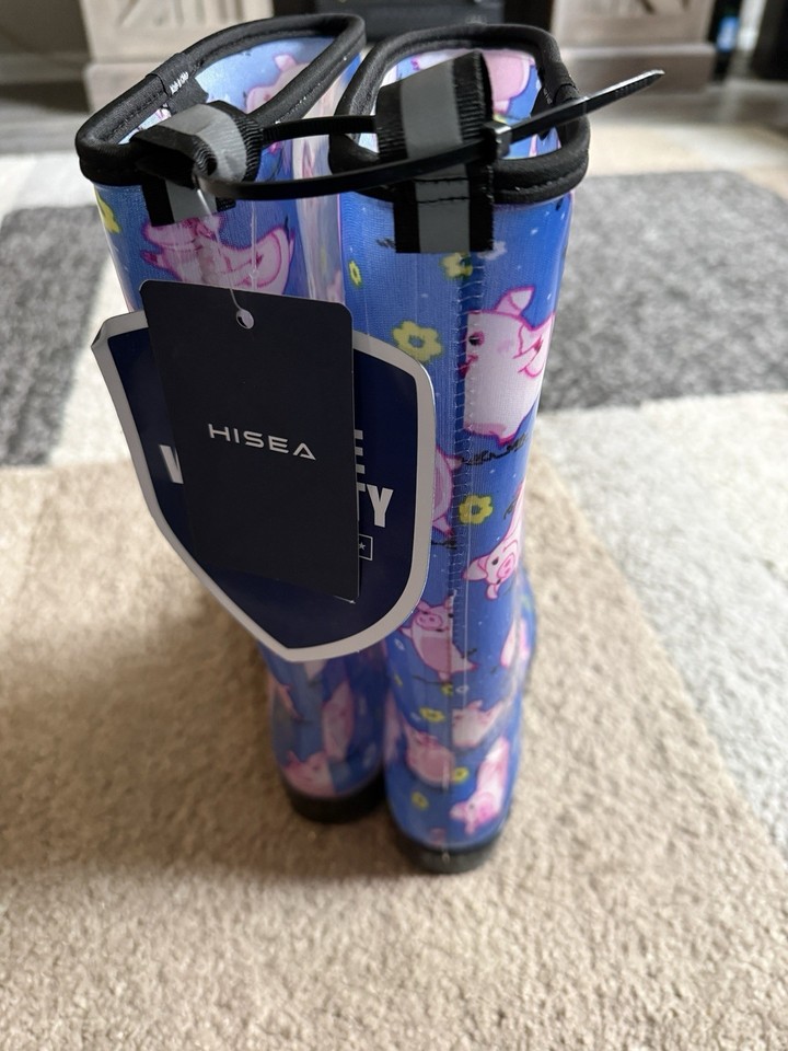Hisea Womens rain boots - Cute Pigs | eBay