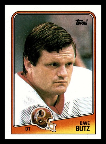 1988 Topps Dave Butz #18 Washington Redskins Mint | eBay