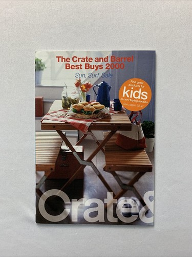Crate & Barrel Catalog 2000 - Vintage Gift STORE Catalog | eBay