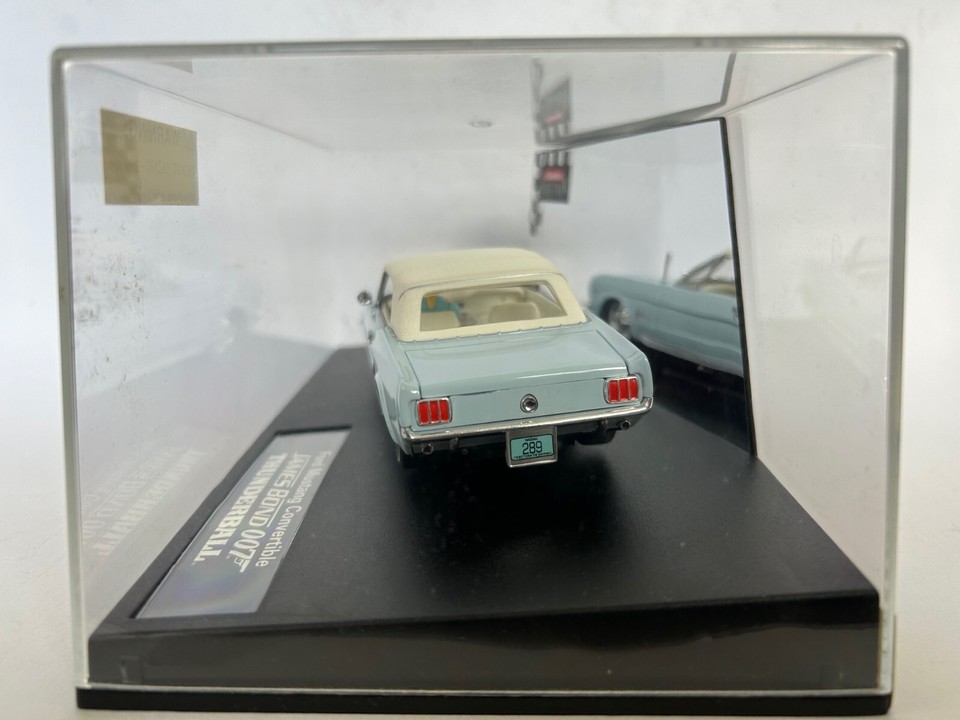 Carrera #25738 Mustang Convertible Bond 007 Thunderball 1/32 scale slot ...