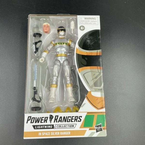 Power Rangers Lightning Collection IN SPACE SILVER RANGER Zhane for ...
