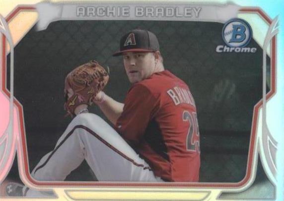 2014 Bowman Chrome - Mini Chrome Archie Bradley #MC-AB (RC) for sale ...