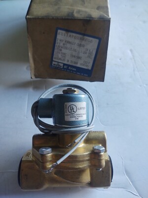 GC VALVES # S211AF02K4EG5 SOL. VALVE , 2 WAY, NORMALLY CLOSED, 3/4" NPT ...