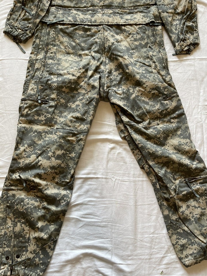 US Military CVC ACU Digital Fire resistant TANKERS COVERALLS ARAMID ...