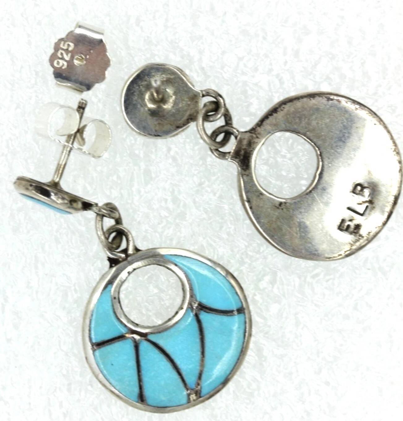 NAVAJO Emma Bonney ELB 925 sterling classic fish scal… - Gem