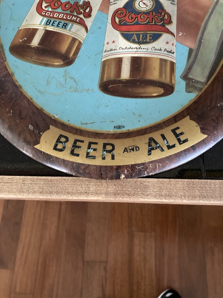 Cook’s Beer And Ale Metal Sign | eBay