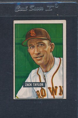 1951 Bowman #315 Zack Taylor Browns VG/EX *1029 | eBay