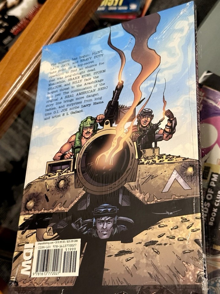 G.I. Joe A Real American Hero Volume 4 Sealed Larry Hama IDW tpb | eBay